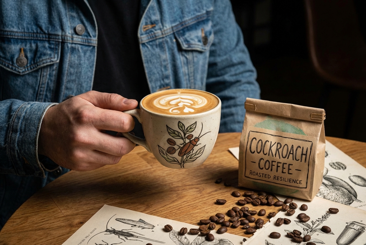Forget Pumpkin Spice Latte — How About a Hot Cup of Cockroach Coffee ...