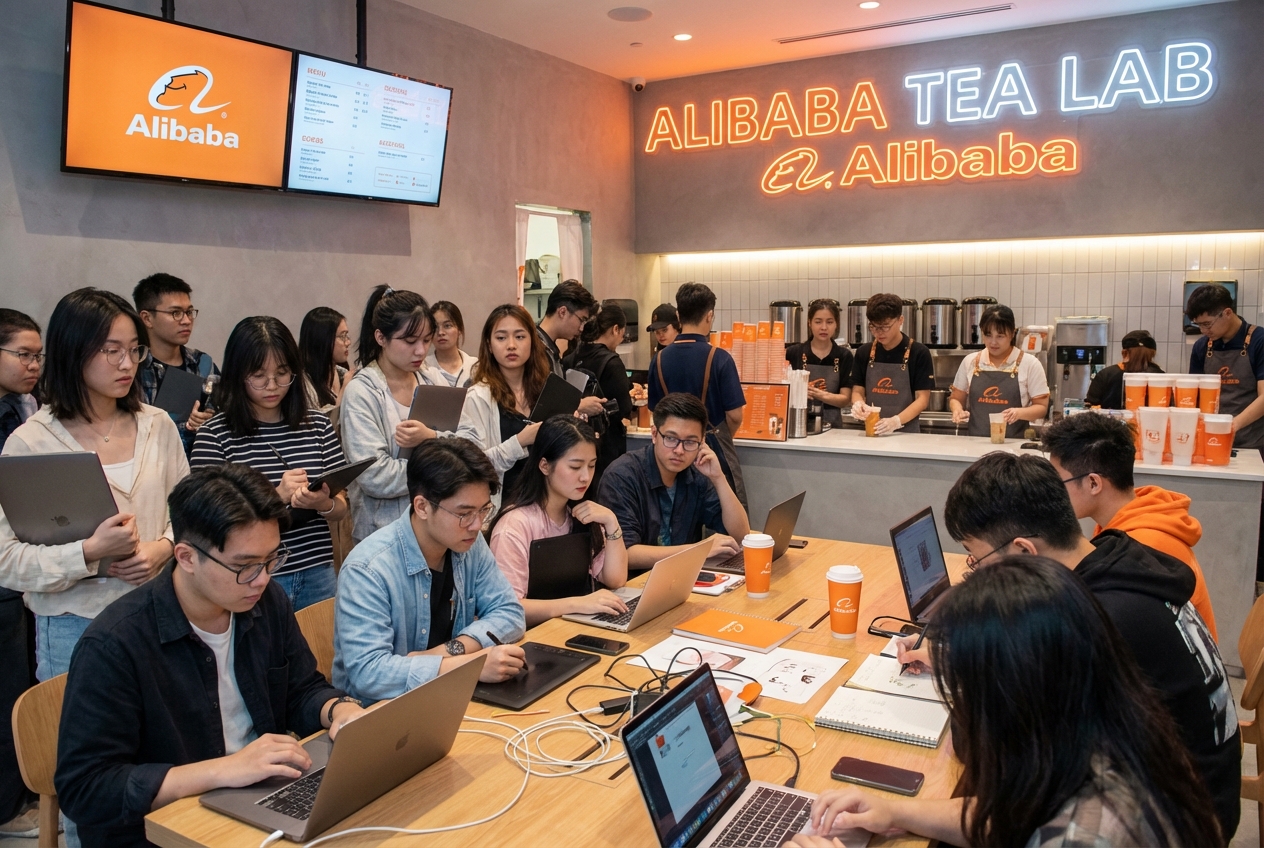 Alibaba's AI Qwen Wins Lunar New Year With Free Boba Tea - RADII